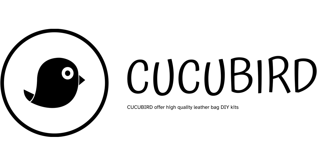 Tutorial of CUCUBIRD Full Grain Leather Bearn Coin Wallet DIY Kits